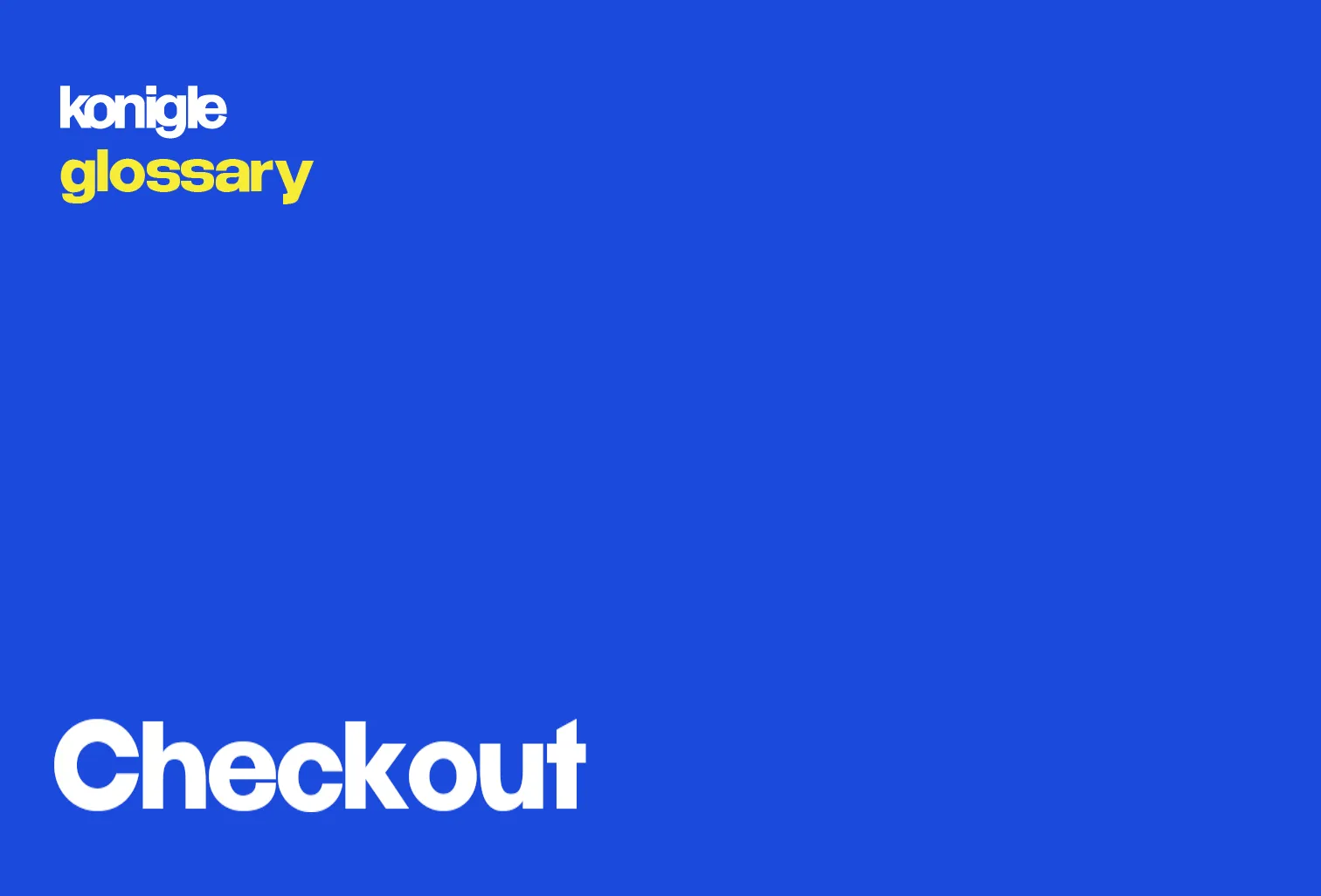 What is Checkout? - Definition & Meaning