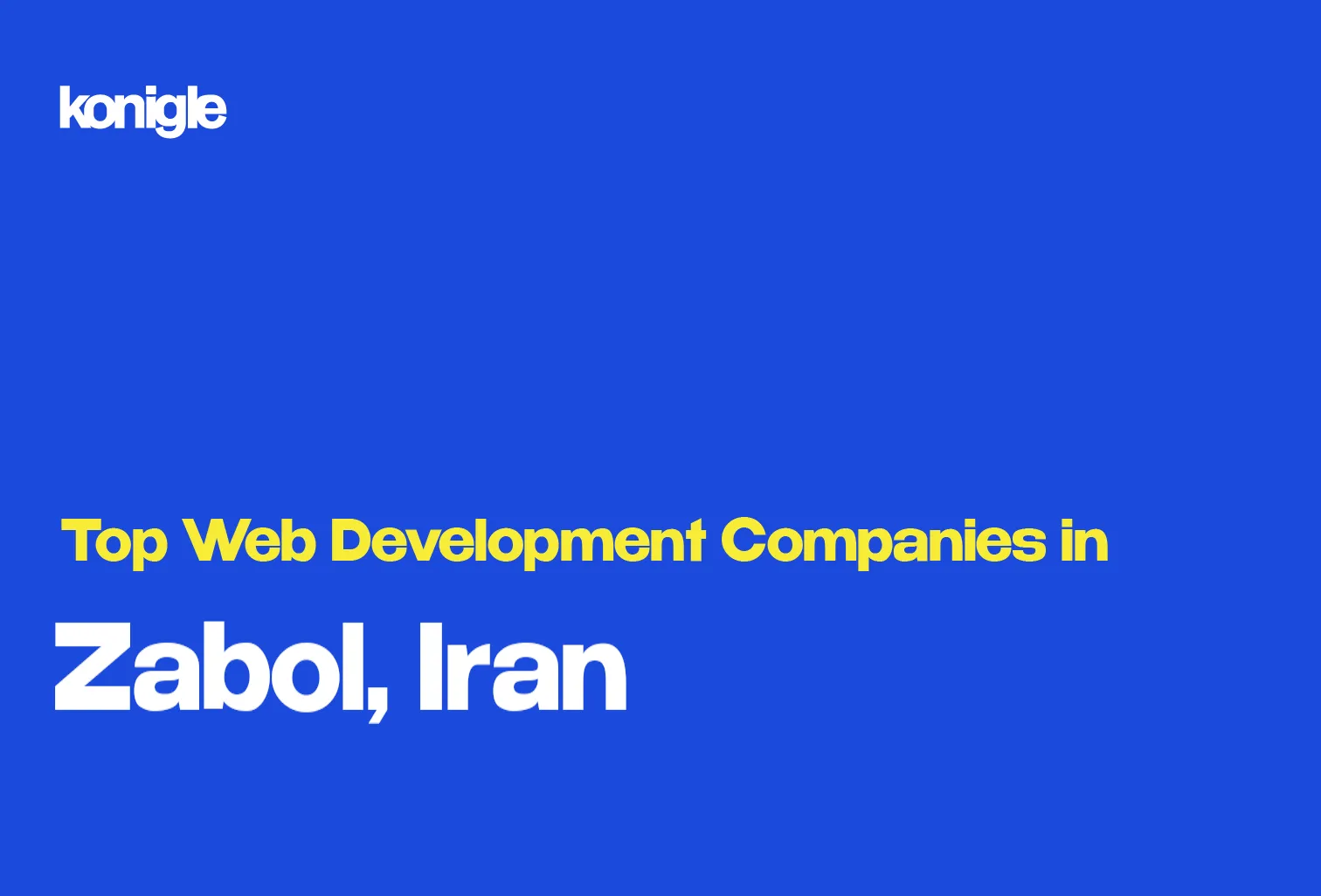 Top 1 Web development companies in Zabol, Iran